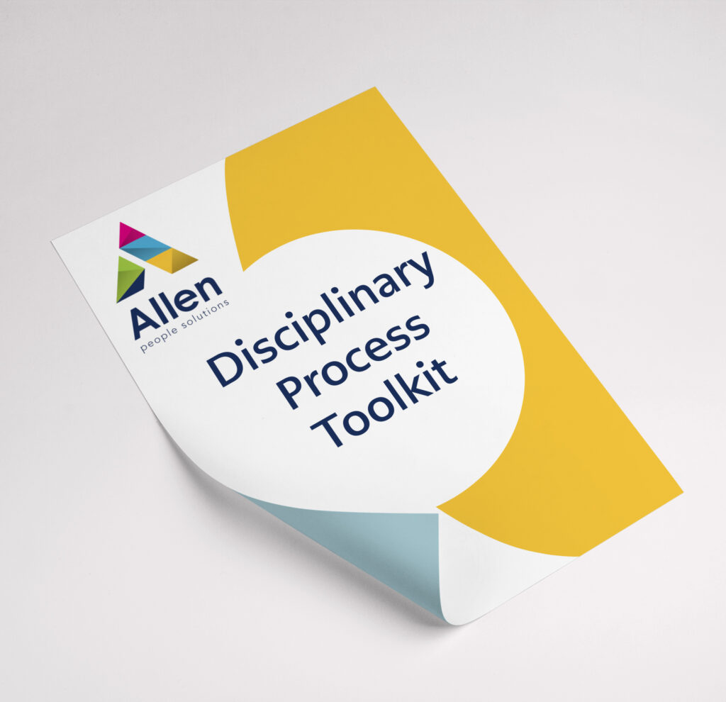 Disciplinary Process Toolkit - Allen People Solutions Your trusted ...
